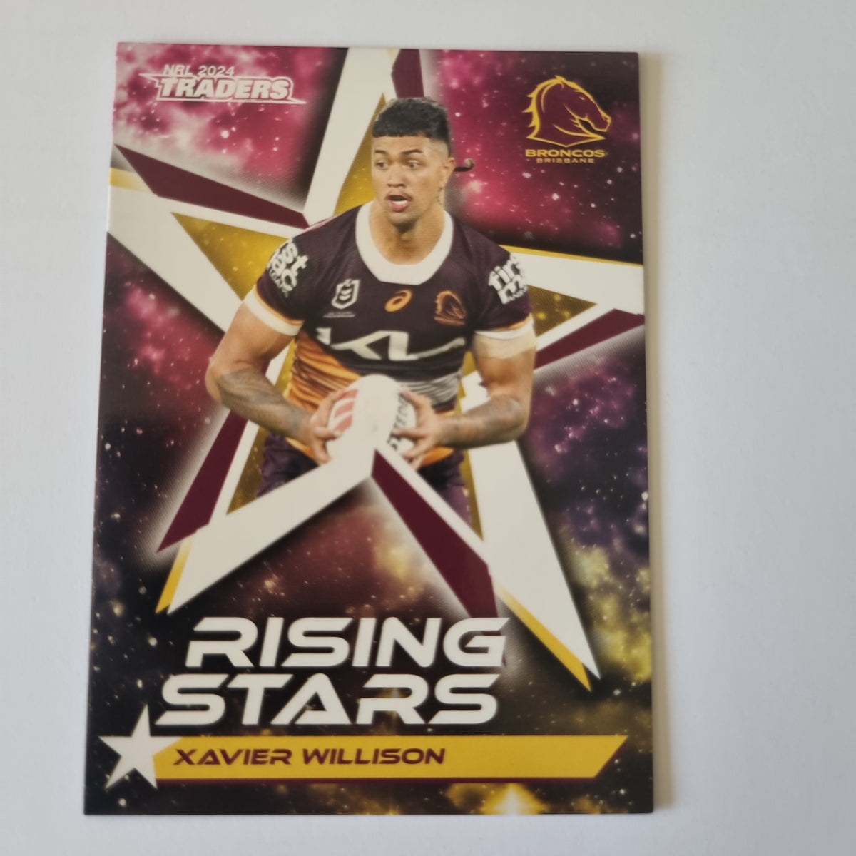 NRL 2024 Traders - Rising Stars - #RS03 - Xavier Willison - Broncos ...
