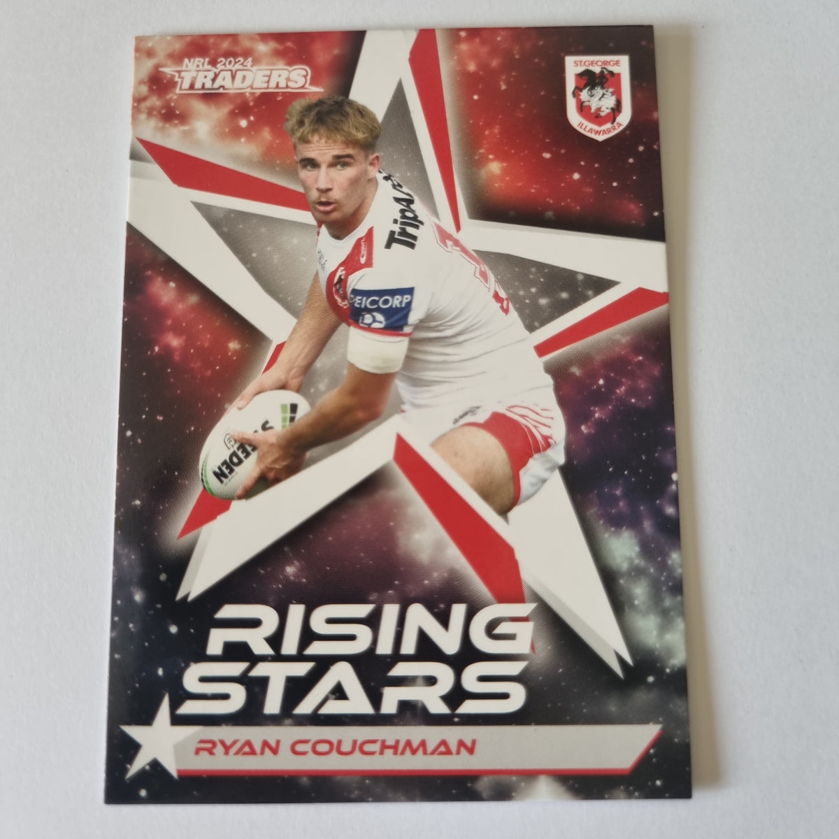 NRL 2024 Traders - Rising Stars - #RS55 - Ryan Couchman - Dragons ...