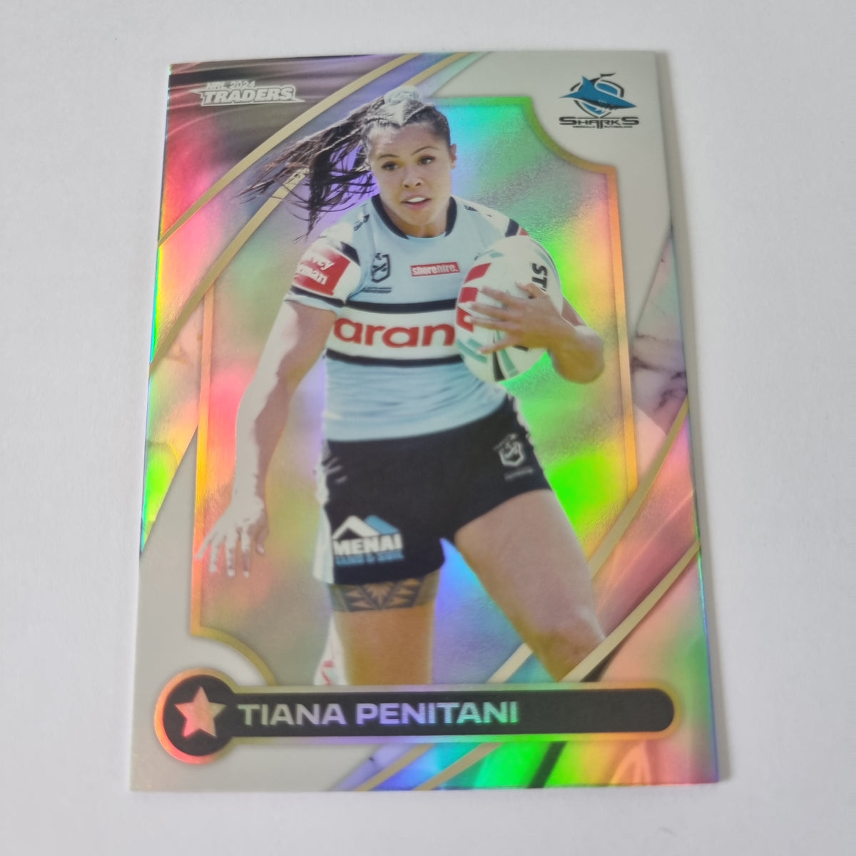 NRL 2024 Traders - NRLW - #W15 - Tiana Penitani - Sharks – Funporium