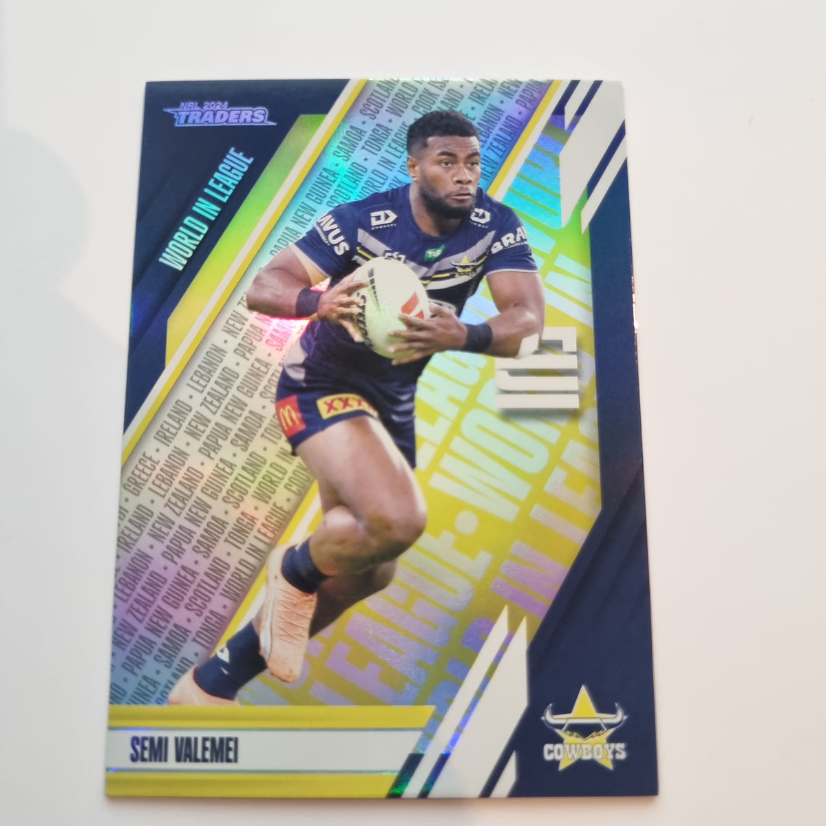 NRL 2024 Traders - World in League - #WL30 - Semi Valemei - Cowboys ...
