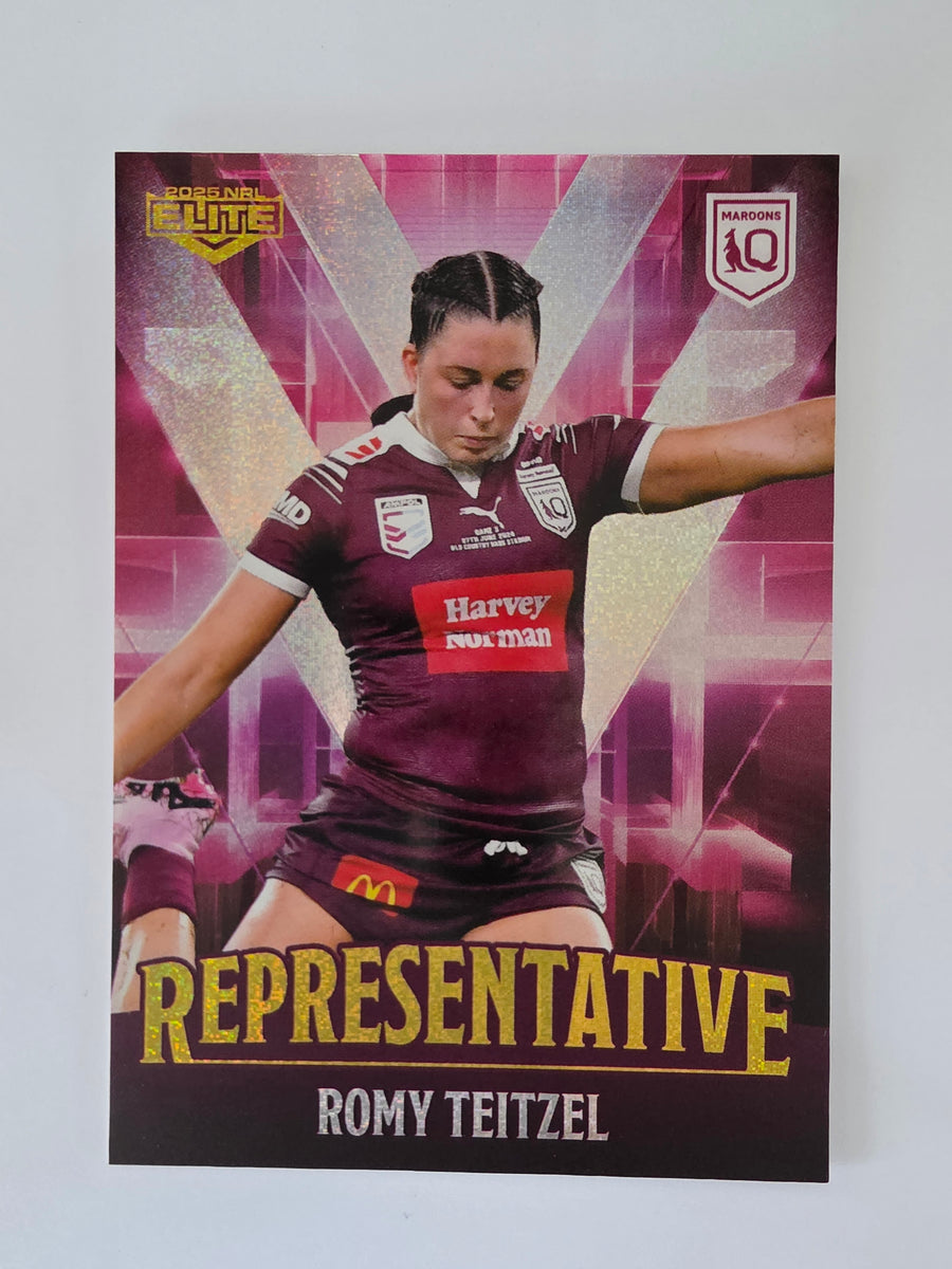NRL 2025 Elite | The Representatives | #REP32 | Romy Teitzel | QLD ...