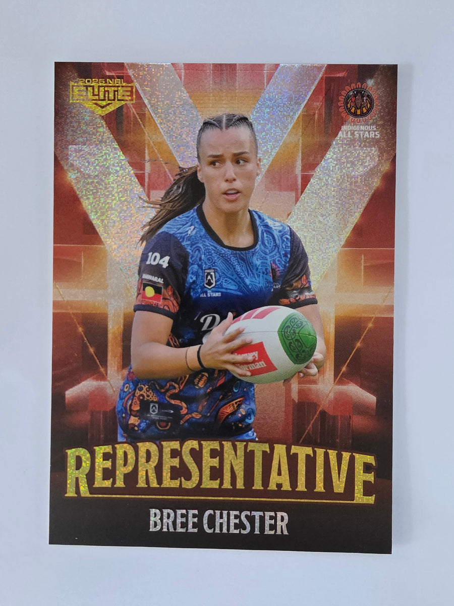 NRL 2025 Elite | The Representatives #REP37 Bree Chester | Indigenous ...
