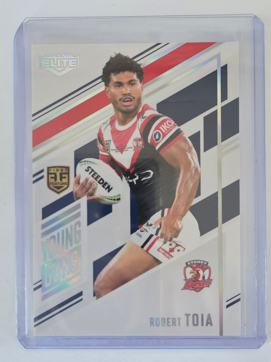 NRL 2025 Elite | Young Guns White | #YG30 | Robert Toia | #037/221 | R ...