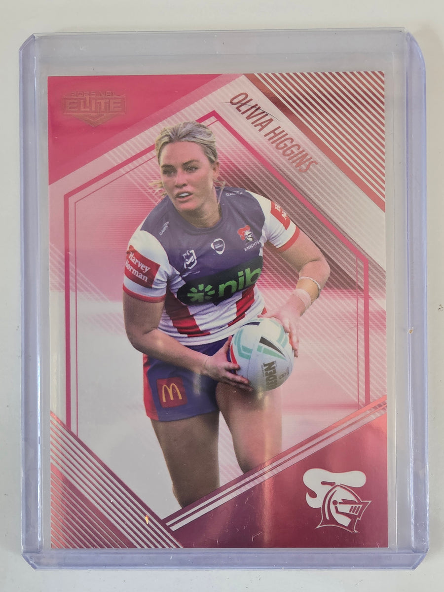 NRL 2025 Elite | Mojo Pink Diamond | #PD27 | Olivia Higgins | #61/68 ...