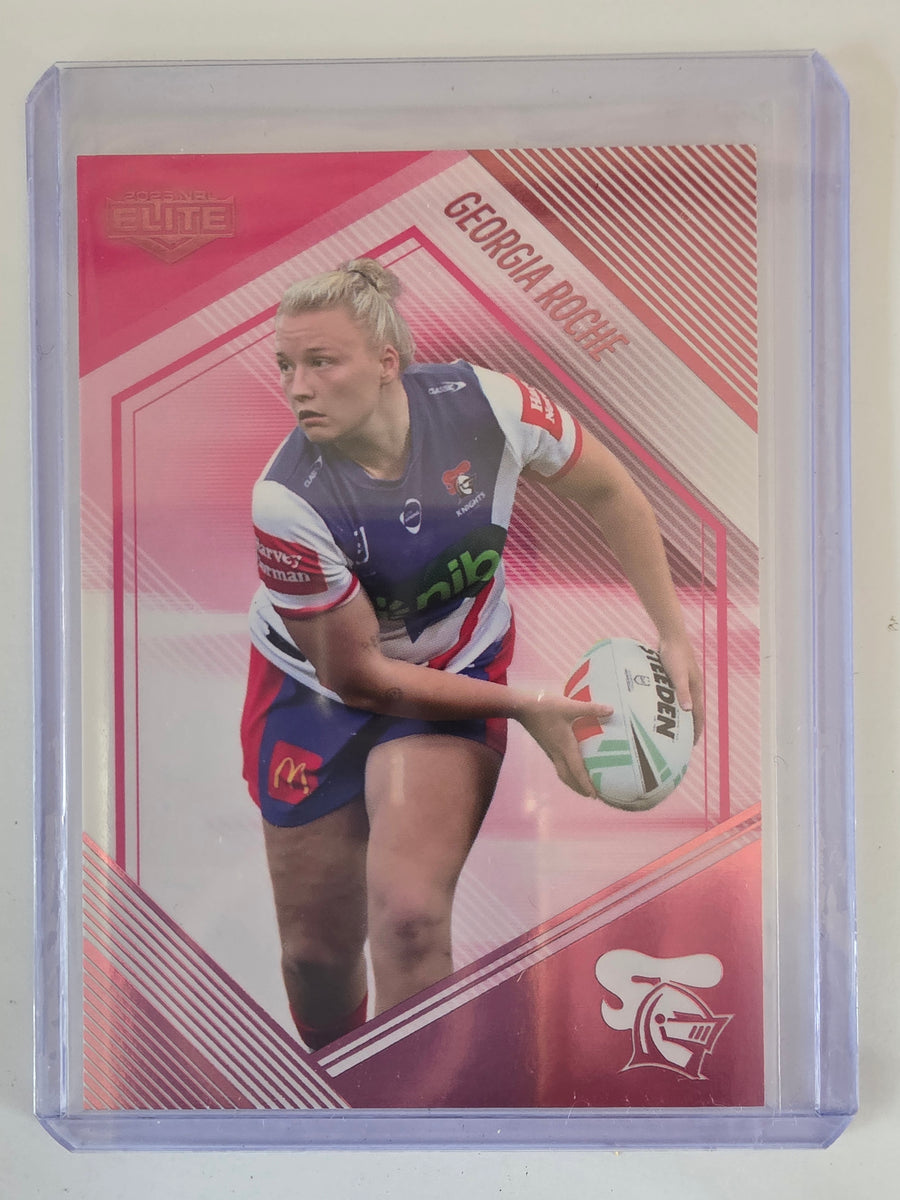 NRL 2025 Elite | Mojo Pink Diamond | #PD28 | Georgia Roche | #25/68 ...