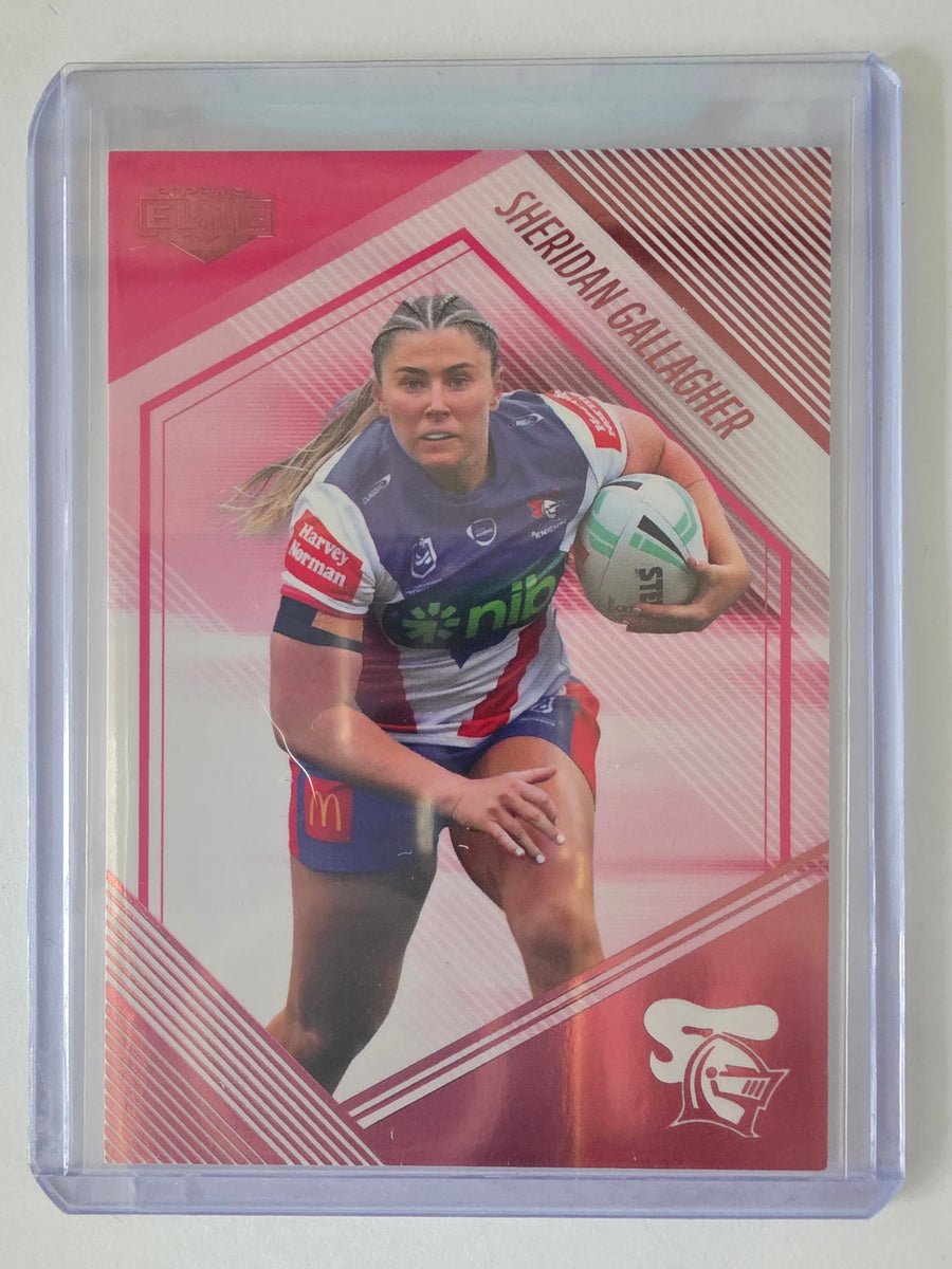 NRL 2025 Elite | Mojo Pink Diamond | #PD26 | Sheridan Gallagher #52/68 ...