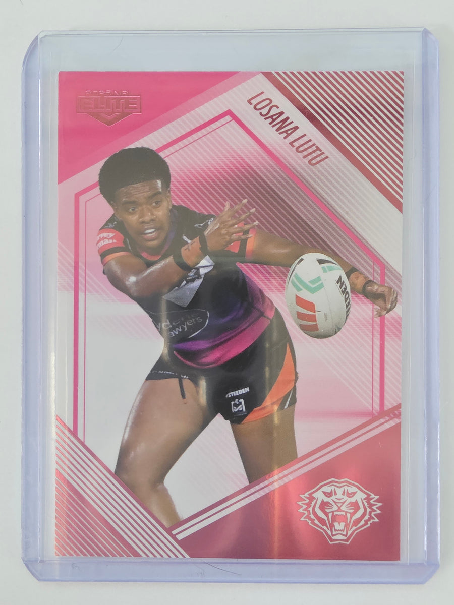 NRL 2025 Elite | Mojo Pink Diamond | #PD57 | Losana Lutu | #45/68 | Ti ...