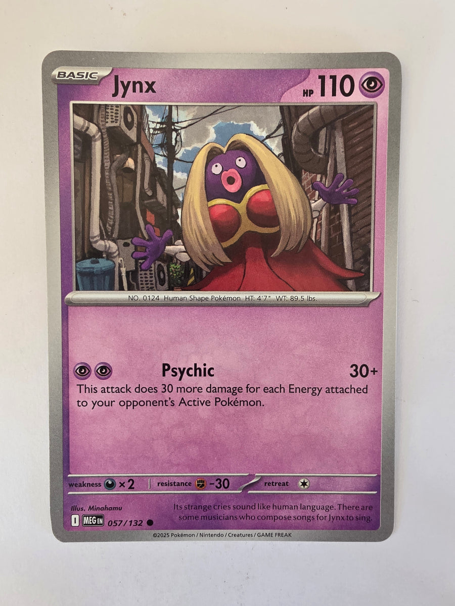 Pokemon TCG Mega Evolutions | #057/132 | Jynx | Common – Funporium