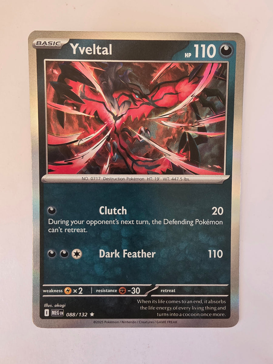 Pokemon TCG Mega Evolutions | #088/132 | Yvetal | Rare – Funporium