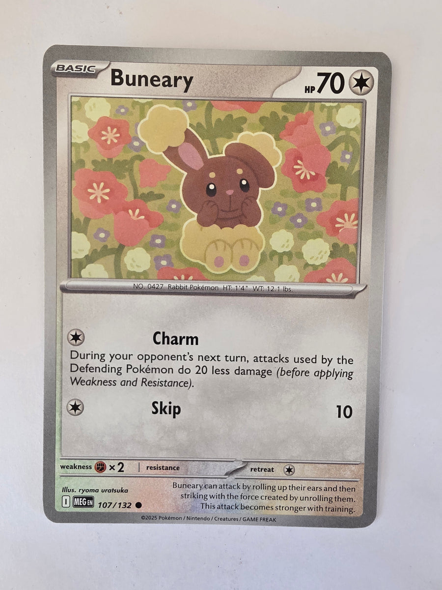 Pokemon TCG Mega Evolutions | #107/132 | Buneary | Common – Funporium
