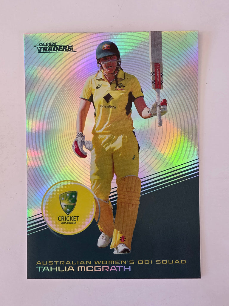 2025/26 Cricket Traders | Silver Parallel | #S042 | Tahlia McGrath | A – Funporium