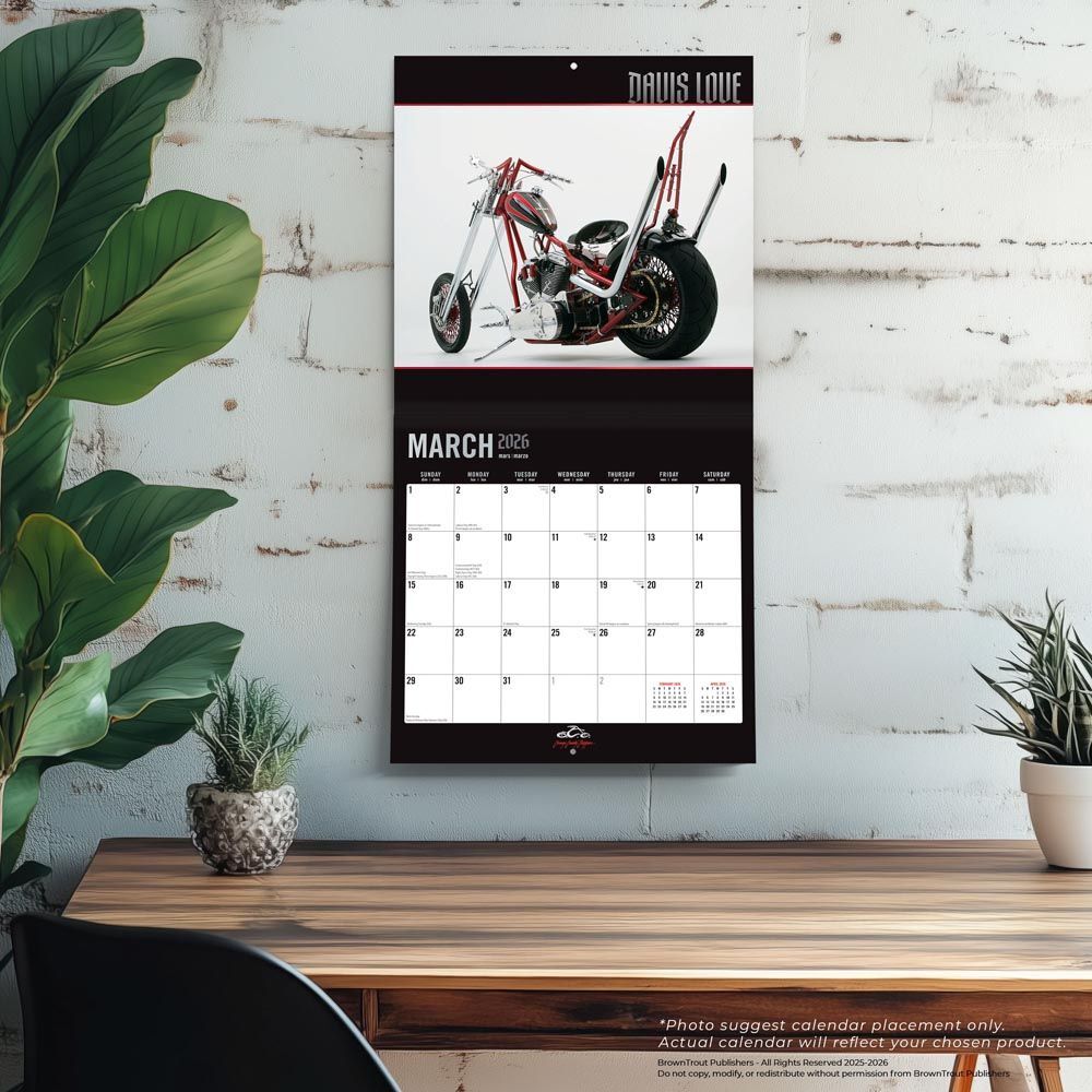 2026 Calendar | Orange County Choppers | Square 30x30cm – Funporium