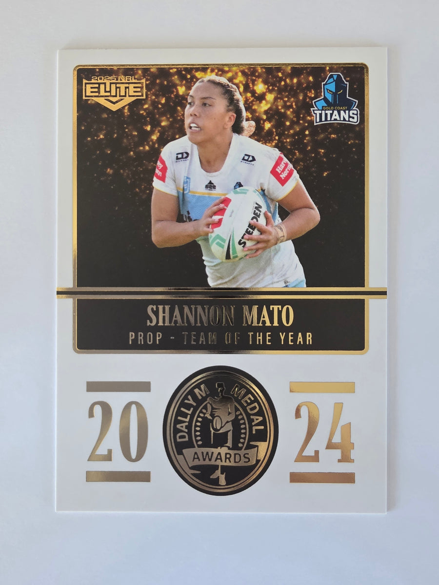 NRL 2025 Elite | 2024 Dally M Awards | #DM29 | Shannon Mato | Titans ...