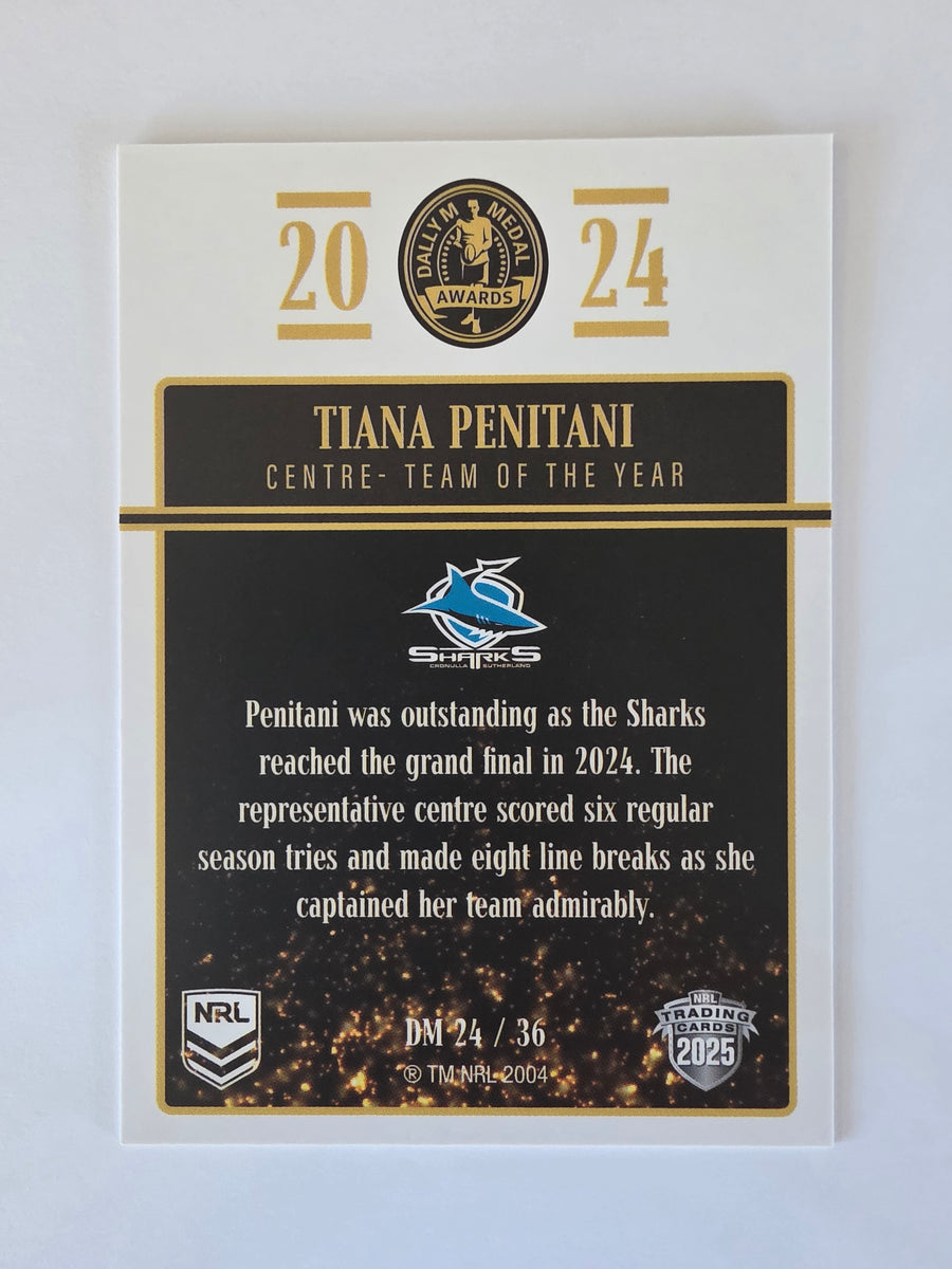 NRL 2025 Elite | 2024 Dally M Awards | #DM24 | Tiana Penitani | Sharks ...