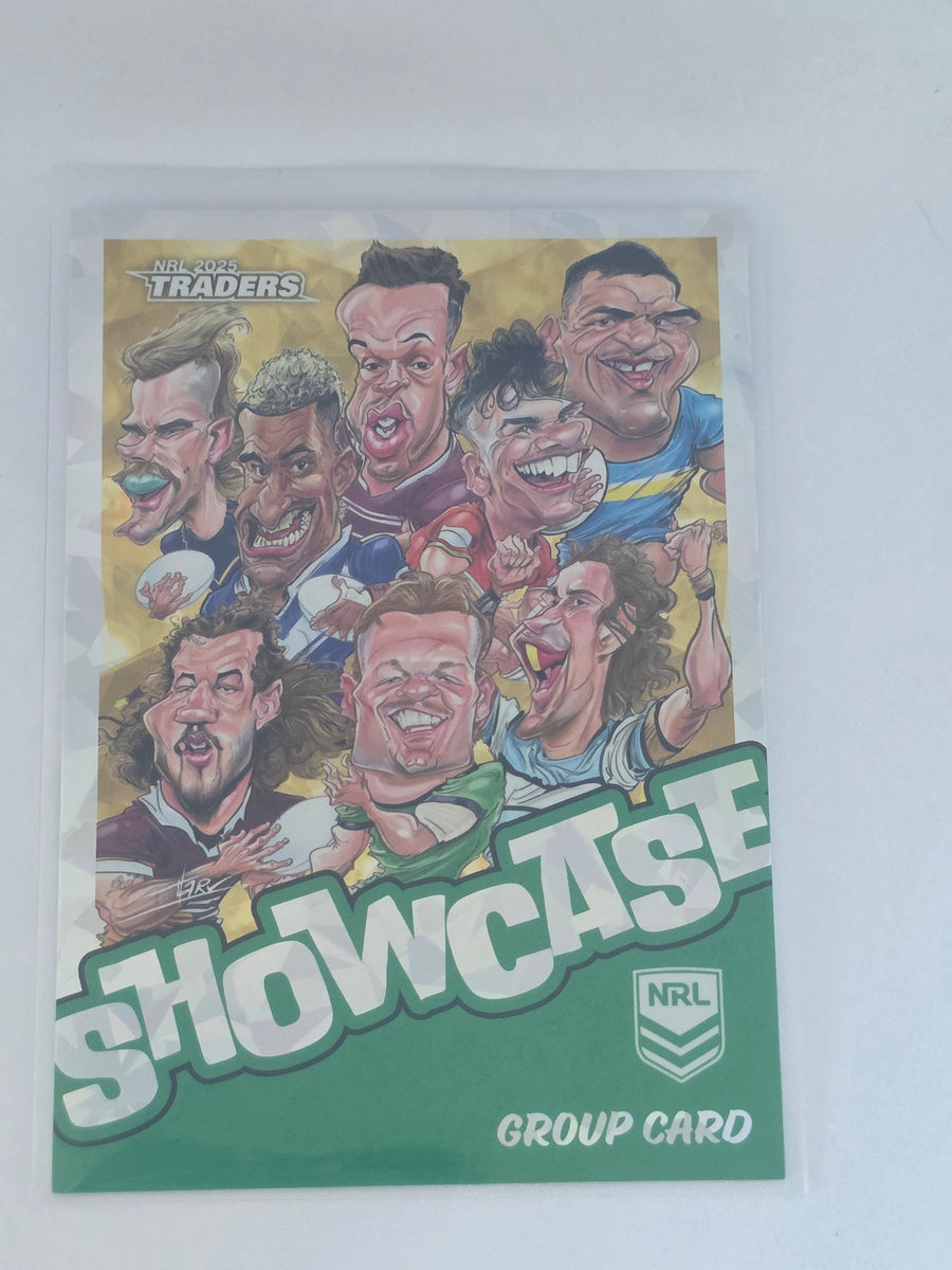NRL 2025 Traders | Showcase Gold | #SG1 | Group Card | #012/125 – Funporium