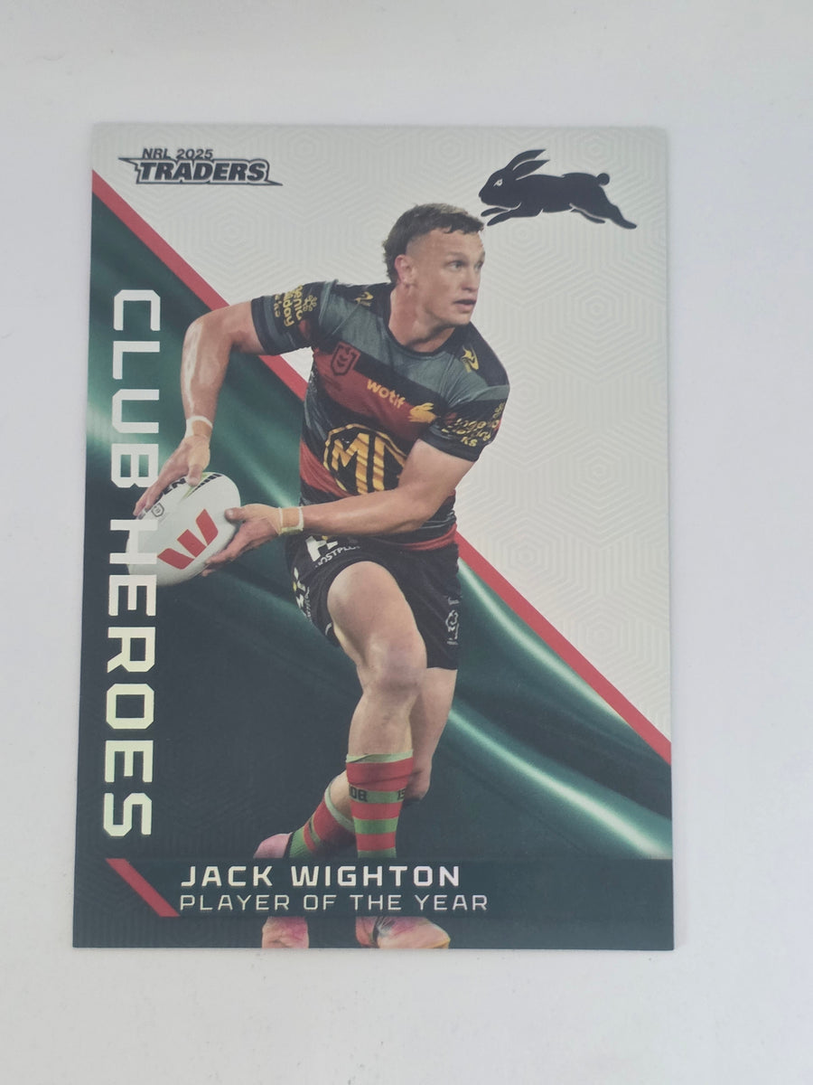 NRL 2025 Traders | Club Heroes | #CH32 | Jack Wighton | Rabbitohs ...