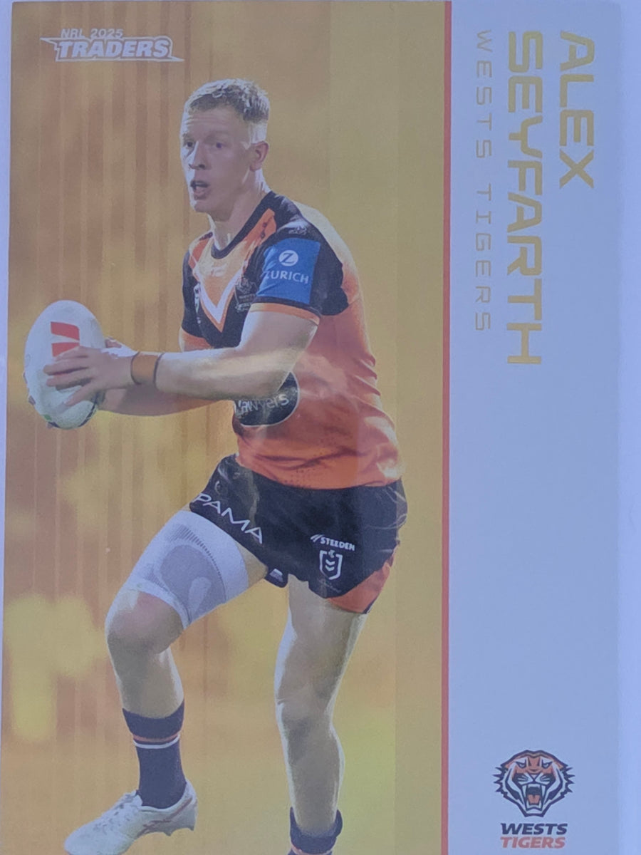 NRL 2025 Traders | Gold Parallel | #GS152 | Alex Seyfarth | #27/90 | T ...