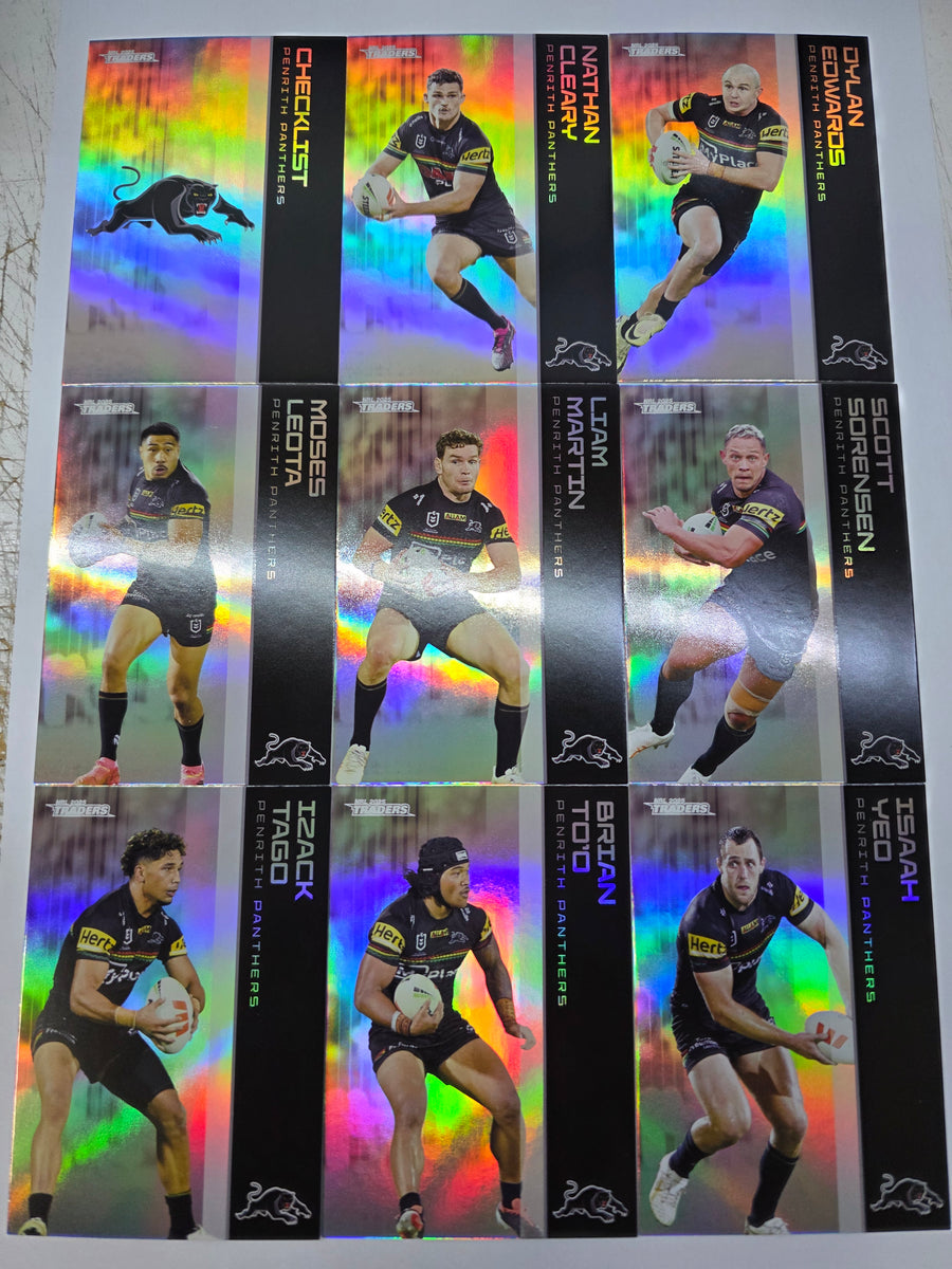 NRL 2025 Traders - Silver Team Set 9 Cards -Panthers – Funporium