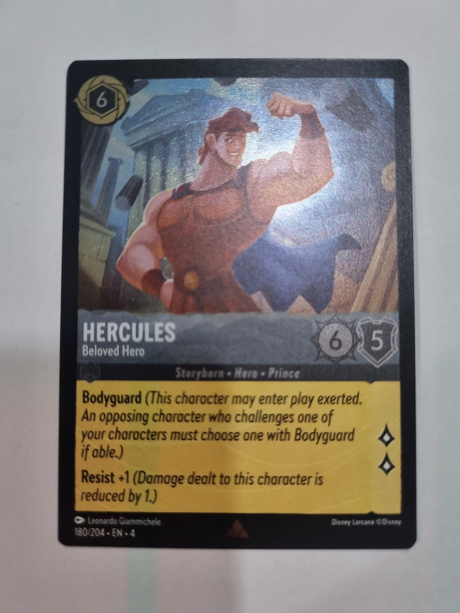 Ursula's Return - FOIL - Hercules - Beloved Hero - 180/204 - Rare ...