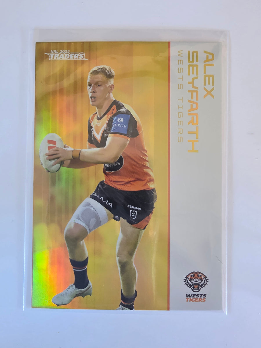 NRL 2025 Traders | Gold Parallel | #GS152 | Alex Seyfarth | #49/90 | T ...