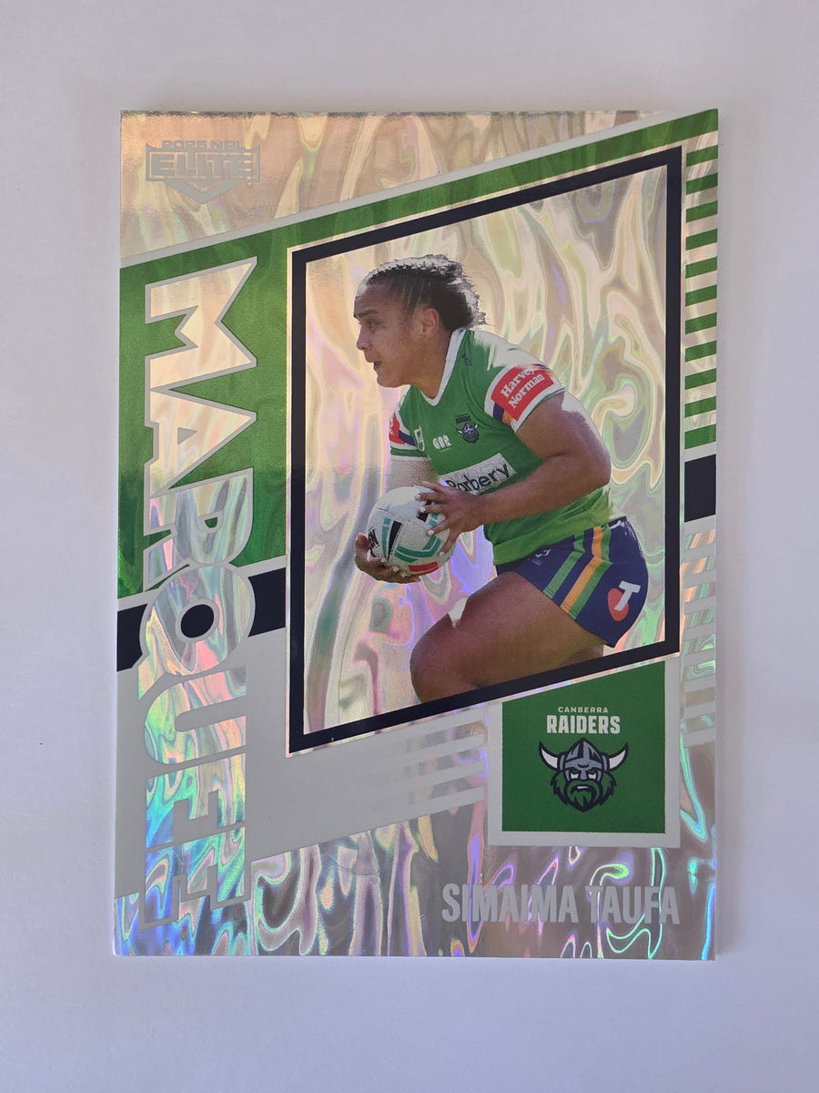 NRL 2025 Elite | Marquee | #M06 | Simaima Taufa | Raiders – Funporium