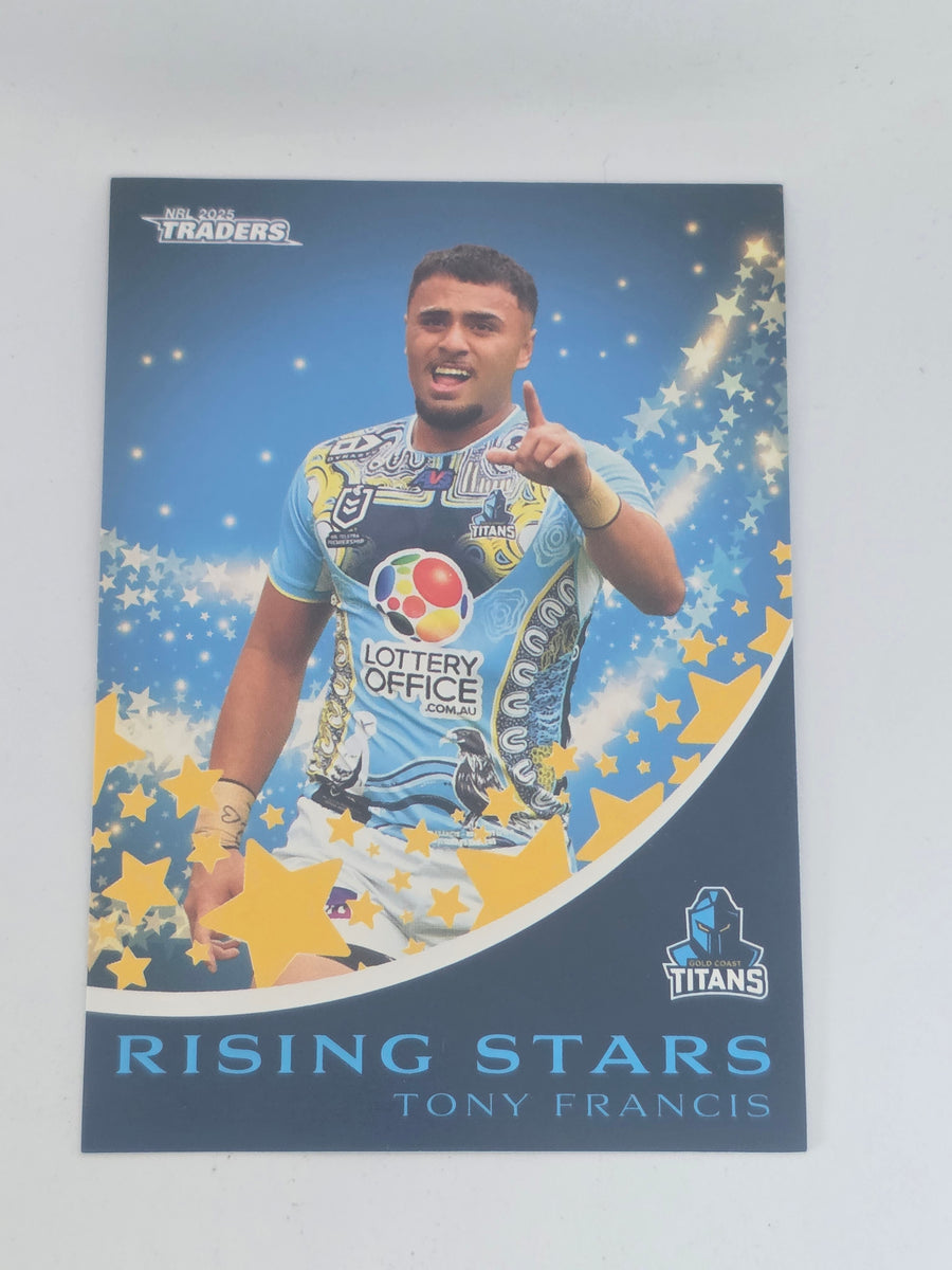 NRL 2025 Traders | Rising Stars | #RS16 | Tony Francis | Titans – Funporium