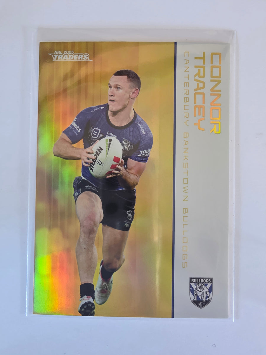NRL 2025 Traders | Gold Parallel | #GS027 | Connor Tracey | #09/90 | B ...