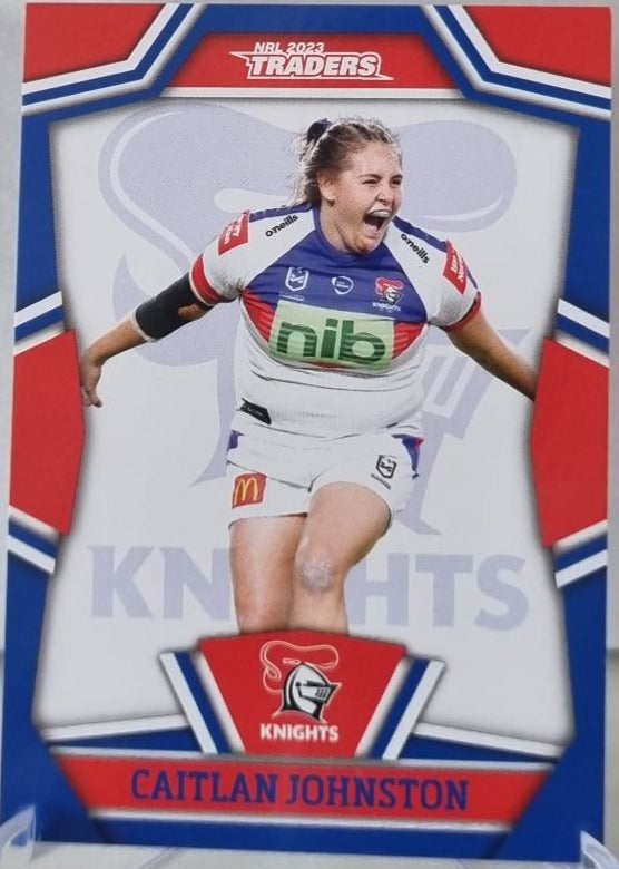 NRLW22 - Caitlan Johnston - Newcastle Knights - 2023 Traders NRL ...
