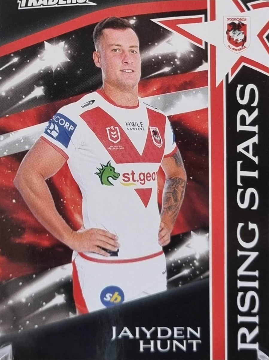 Rising Stars - RS38 -Jaiyden Hunt - Dragons - 2023 Traders NRL – Funporium