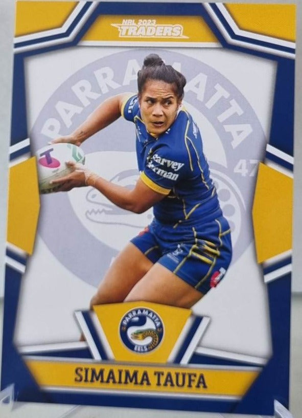 NRLW36 - Simaima Taufa - Parramatta Eels - 2023 Traders NRL – Funporium