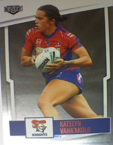 NRLW27 - Katelyn Vaha'akolo - Knights - 2022 Elite NRL – Funporium
