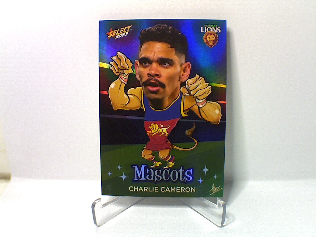 2023 AFL Footy Stars - Mascots - M7 - Charlie Cameron - Lions – Funporium