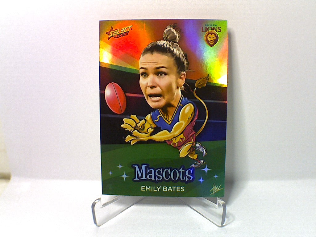 2023 AFL Footy Stars - Mascots - M93 - Emily Bates - Lions - AFLW ...